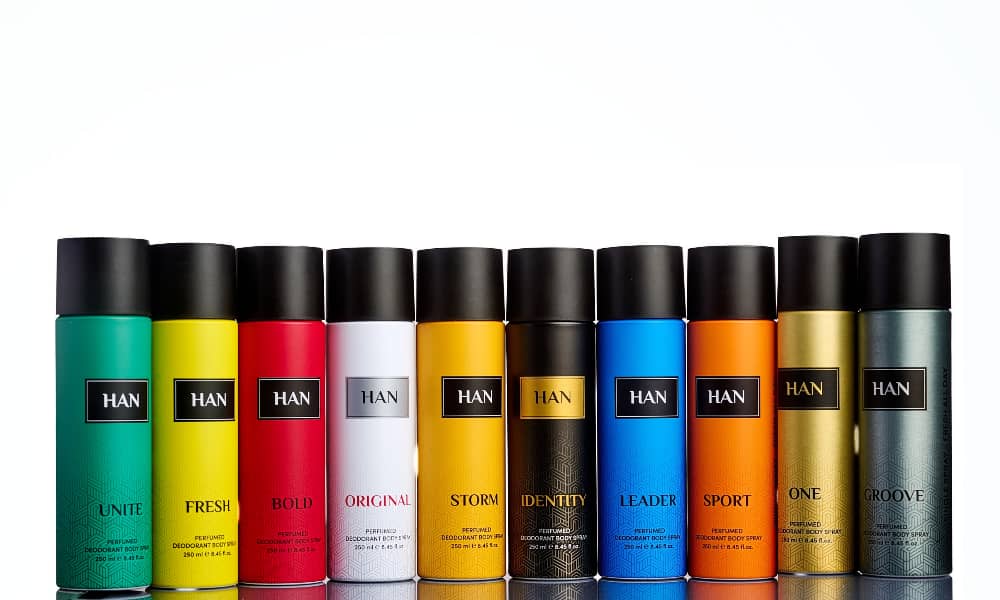 HAN Deodorant Body Spray – Ifex Mega Enterprise